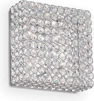 Ideal Lux Ideal Lux - Admiral - 4 Licht kleine quadratische Deckenflush Licht Chrom, G9