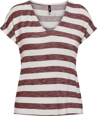 Only Onllira Life S/S V-Neck Top JRS Noos