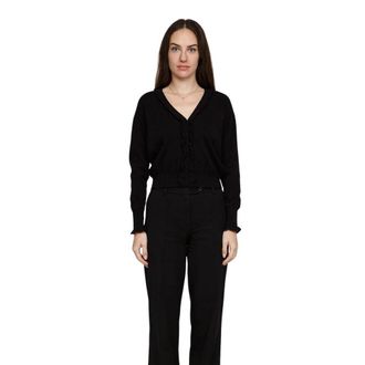 Pinko Hyena Cardigan - - Knitwear - Damen - Schwarzk - S