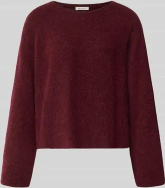 American Vintage Strickpullover aus Alpaka-Leinen-Mix Modell VITOW
