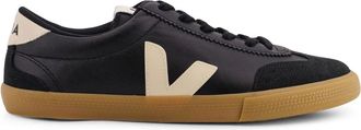 Veja Homme, Chaussures, Noir, Taille: 44 EU Volley Leather Baskets