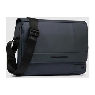 Piquadro Wollem Wet Messenger - Homme - Sacs - Bleu - Taille: ONE Size