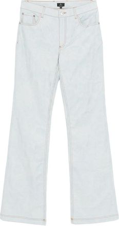 Etro floral trousers - Blau