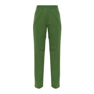 Marni Ma&szlig;geschneiderte Bundfaltenhose - - Trousers - Damen - Gr&uuml;n - S