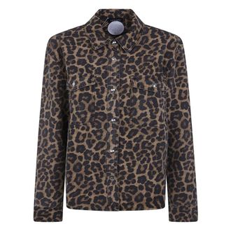 Anine Bing Femme, Vestes, Brun, Taille: 42 FR Paxton Shirt