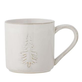 Bloomingville Tasse dhiver, naturelle, fa&iuml;ence, T8,5 x 8,5 cm, 300 ml