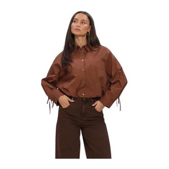 Aaiko Shirts - - Blouses & Shirts - Damen - Braun - XS
