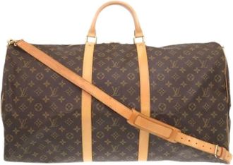 Louis Vuitton unisex, Pre-owned, Brun, Taille: ONE Size Pre-owned Keepall Bandouliere 60