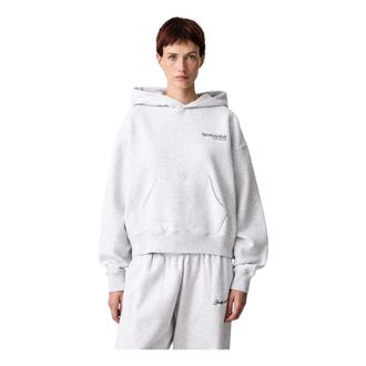 Sporty & Rich Sweat &agrave; capuche moderne - Femme - Sweatshirts et sweats &agrave; capuche - Gris - Taille: 40 FR