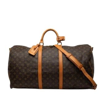Louis Vuitton Pre-owned Keepall Bandouliere 60 - - Pre-owned - Damen - Braun - ONE SIZE