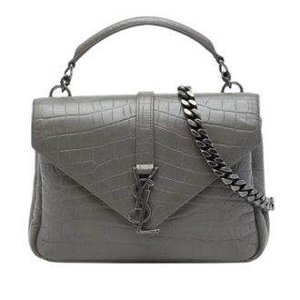 Saint Laurent Pre-owned The College Shoulder Bag - - Pre-owned - Damen - Grau - ONE SIZE