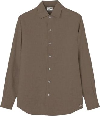 Saint Barth Homme, Chemises, Gris, Taille: L Camicia Raphael
