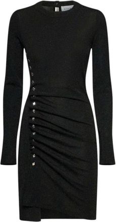 John Richmond Femme, Robes, Noir, Taille: 36 FR Abito corto lurex