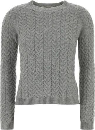 Max Mara Damen, Strickwaren, Grau, LGr&ouml;&szlig;e