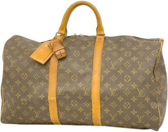 Louis Vuitton unisex, Pre-owned, Brun, Taille: ONE Size Sac Week-end Vintage Pre-owned