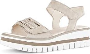 Gabor Sandales à lanières pour femme, Poudre de désert 12, 40 EU