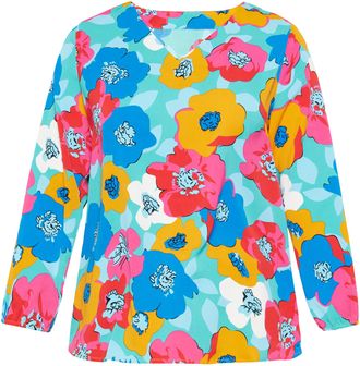 Usha Bluse Frauen Mehrfarbig Blau