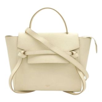 Celine Sac bandouli&egrave;re vintage doccasion - Femme - Pre-owned - Beige - Taille: ONE Size