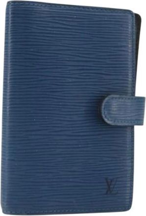 Louis Vuitton Pre-owned Day Planner Cover - Femme - Pre-owned - Bleu - Taille: ONE Size