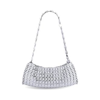 Paco Rabanne Disc Schultertasche - - Bags - Damen - Grau - ONE SIZE