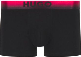 HUGO BOSS Herren Trunks schwarz Baumwolle & Mix unifarben