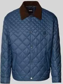 HUGO BOSS Regular Fit Steppjacke mit Cord-Kragen Modell C-COSMIX