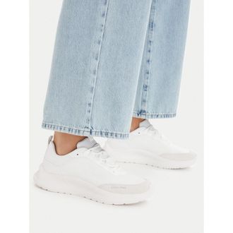 Calvin Klein Sneakers Calvin Klein Light Eva Runn Laceup Aop HW0HW03292 Wei&szlig;