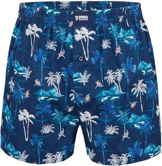 Happyshorts Boxer américain pour Homme - Boxer tissé - Cactus Mexicain - Cactus Mexicain, Islande., XL
