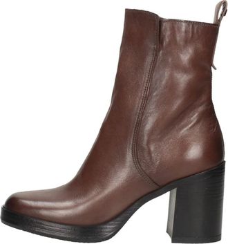 Mjus Femme, Chaussures, Brun, Taille: 40 EU Enkellaarsjes Hak