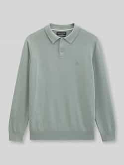 Marc O'Polo Regular Fit Pullover aus Baumwoll-Schurwoll-Mix
