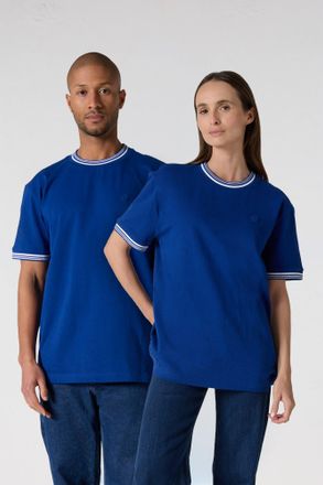 Jott T-shirt col rond mixte Bleu cobalt Ley - Taille XXL