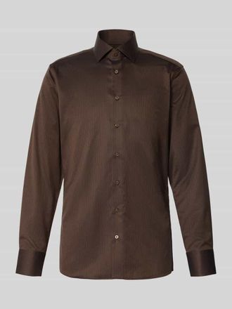 Eterna Slim Fit Business-Hemd mit Kentkragen