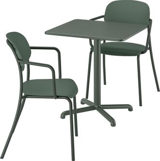 IKEA VISINGS&Ouml; / VISINGS&Ouml; Tisch und 2 St&uuml;hle