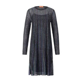 Missoni Minikleid mit Pailletten