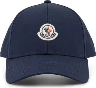 Moncler Homme, Accessoires, Bleu, Taille: ONE Size Casquette de baseball en gabardine