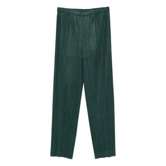 Issey Miyake Damen, Hosen, Gr&uuml;n, 2XLGr&ouml;&szlig;e