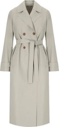 Max Mara Femme, Manteaux, Beige, Taille: 38 FR Cedro Light Trench Coat