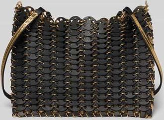 Paco Rabanne Handtasche mit Paillettenbesatz