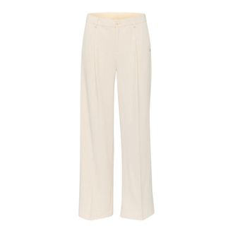 Cream Pantalon large - Femme - Pantalons - Beige - Taille: 42 FR