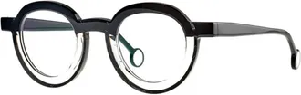 Theo Eyewear lunettes &agrave; monture ronde - Noir