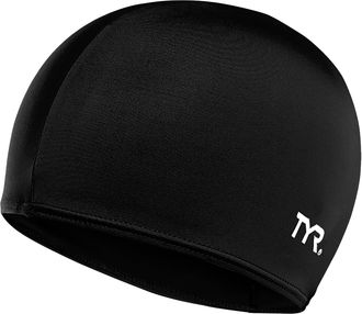 TYR Lycra Swimming Cap (Black)- LCY-001