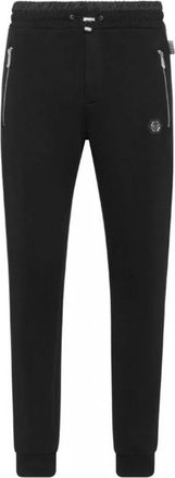 Philipp Plein Homme, Pantalons, Noir, Taille: L Puffered Jogging Pants