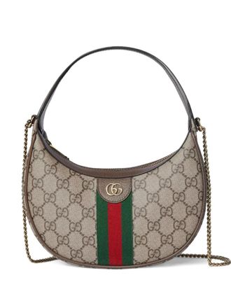Gucci small Ophidia GG-monogram shoulder bag - Nude