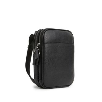 Saison 1865 Lederclutch - Schwarz
