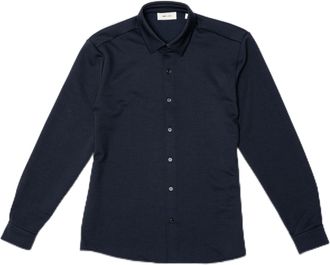 Mavi Herren Long Sleeve Shirt Langarmshirt, Total Eclipse, XXL