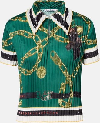 Acne Studios Bedrucktes Top