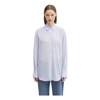 Anine Bing Plaza Shirt - - Blouses & Shirts - Damen - Blau - S