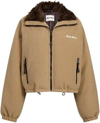Miu Miu Veste polaire courte