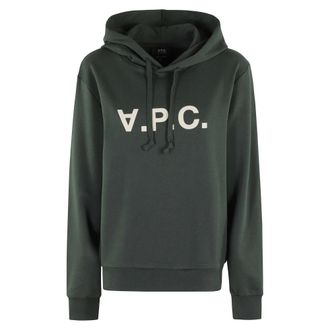 A.P.C. Grand VPC Sweatshirt - - Sweatshirts & Hoodies - Damen - Gr&uuml;n - 2XS