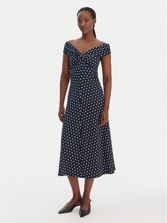 Michael Kors Kleid f&uuml;r den Alltag MR683GLKA7 Dunkelblau Regular Fit